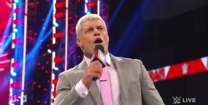 "Scared little boy" - Cody Rhodes roasts rising 26-year-old star in RAW ...