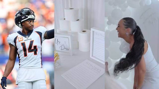 WATCH: Broncos WR Courtland Sutton’s fiancée Brea Ridgeway drops bridal ...