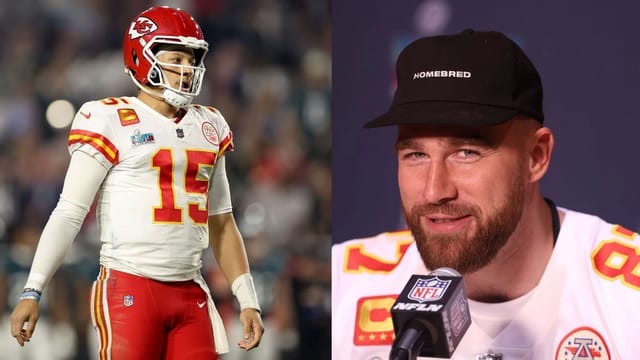 WATCH: Travis Kelce hilariously imitates Patrick Mahomes’ voice ahead ...