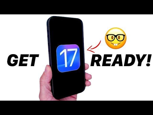 5 things to do before installing the iOS 17 beta update