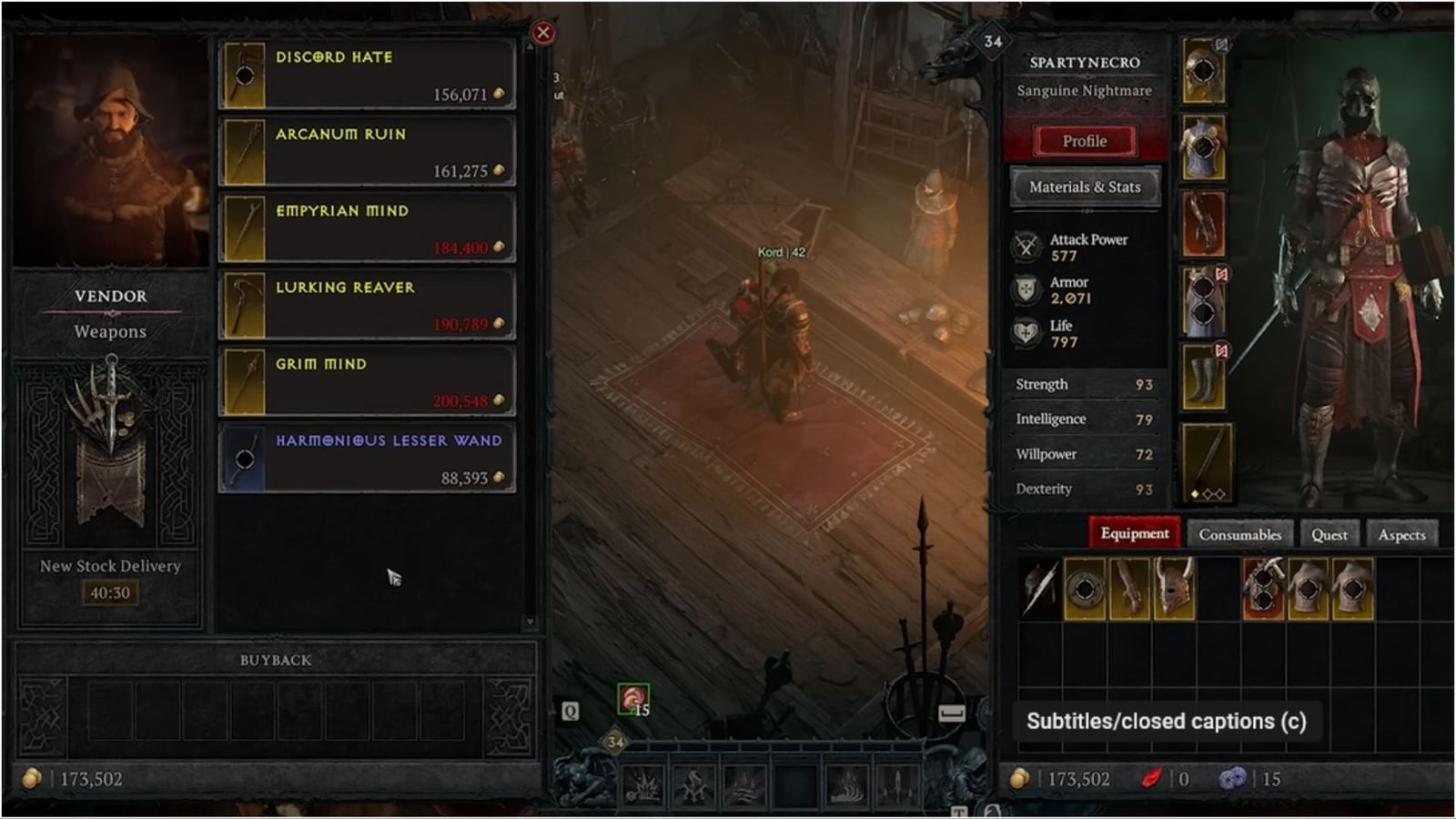 How to reobtain items you have accidentally sold in Diablo 4