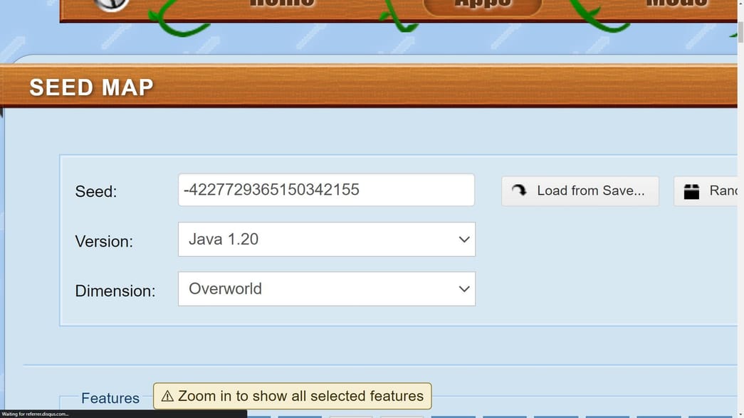How to use seed map tool for Minecraft 1.20 seeds