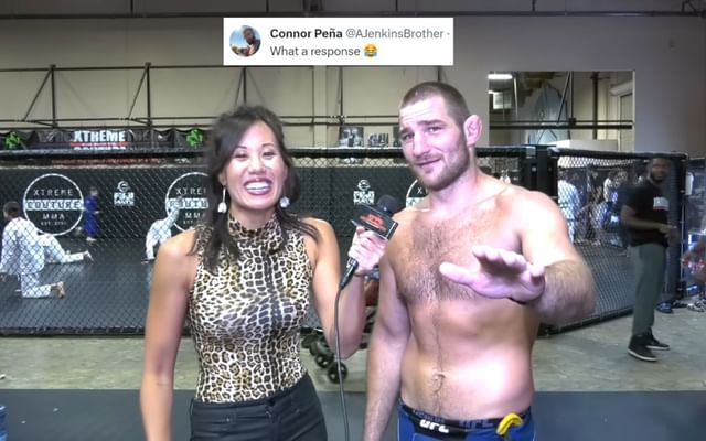 Helen Yee - Sean Strickland: "I'm just happy you're not eating dogs ...