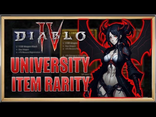 All gear rarities in Diablo 4, explained