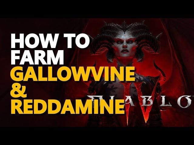How to easily farm Gallowvine in Diablo 4