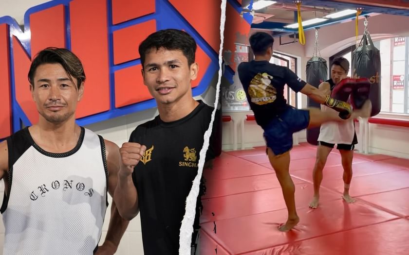 Superbon sharpens his weapons alongside Japanese kickboxing legend ...