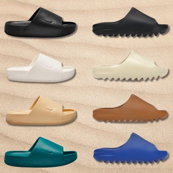 Yeezy Slide: Sneakerheads likens the upcoming Nike Calm Slides with ...