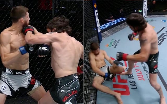 Jim Miller knockout: WATCH: Alternate slo-mo angle of Jim Miller ...