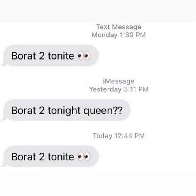 Tonight: 'Borat 2 Tonight Queen' meme origin explained as viral trend ...