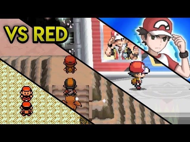 Epic Pokemon Battle Vs Red