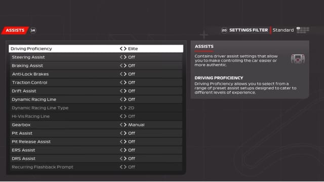Does F1 23 have a difficulty mode?