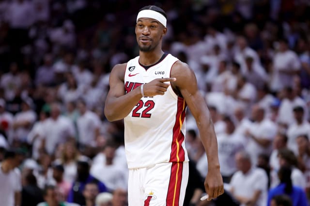 What are Jimmy Butler's stats against Denver Nuggets?