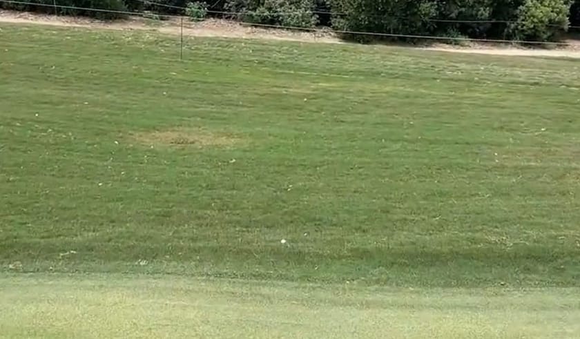 Watch: Video shows a ‘dead’ right side of the fairway at LACC’s par-4 13th
