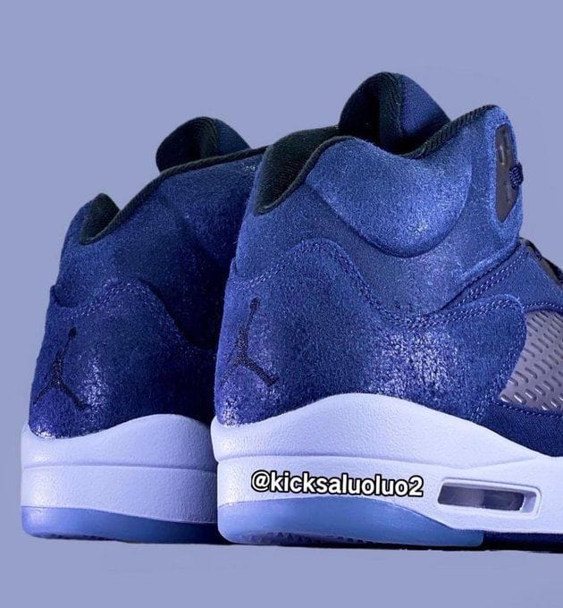 Midnight Navy: Air Jordan 5 "Midnight Navy" shoes: Where to get ...