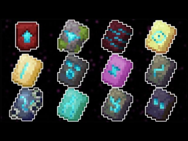 Which materials can you use in armor trims in Minecraft?