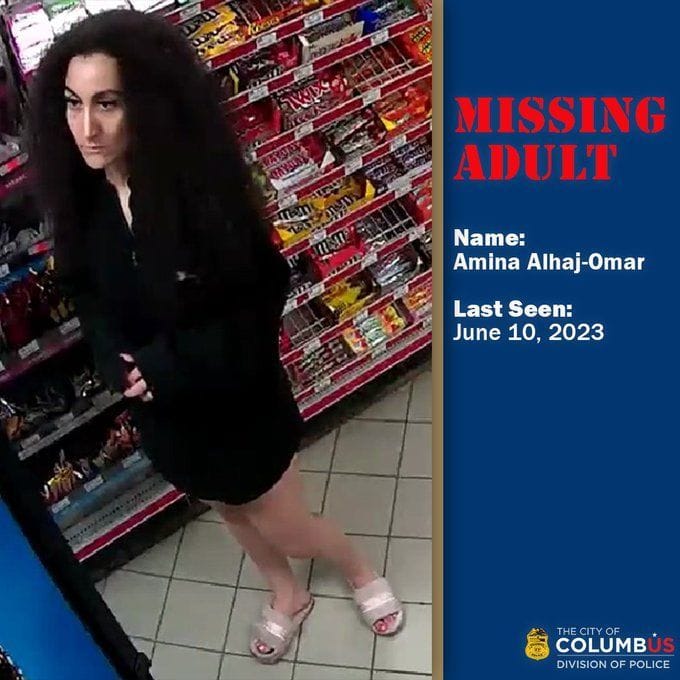 Where was Amina Alhaj-Omar last seen? Search continues for armed and ...