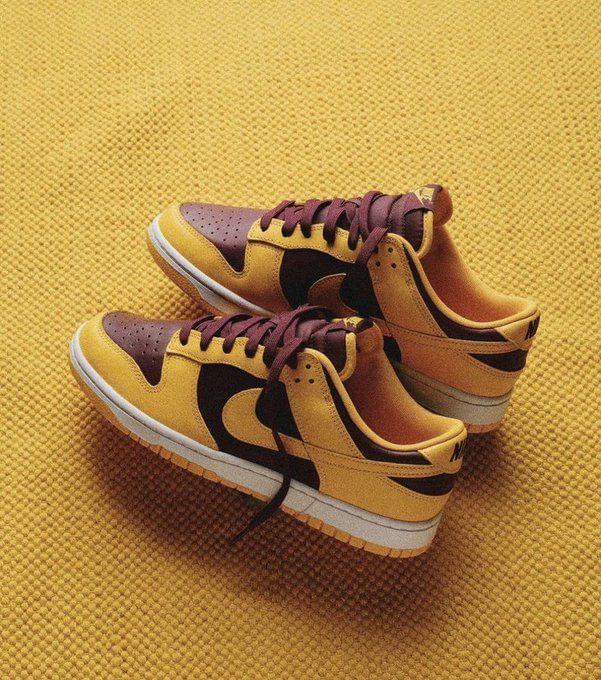 Arizona state: Nike Dunk Low Retro “Arizona State” shoes: Restock date ...