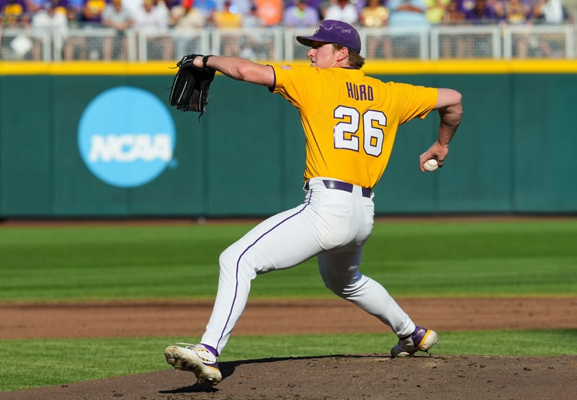 Thatcher Hurd MLB Draft Projection: How high will the LSU Tigers star go?