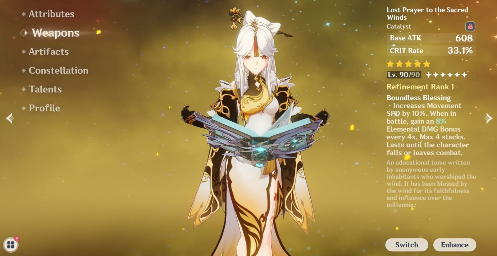 Genshin Impact Wanderer materials guide: Best build, artifact, and DPS ...