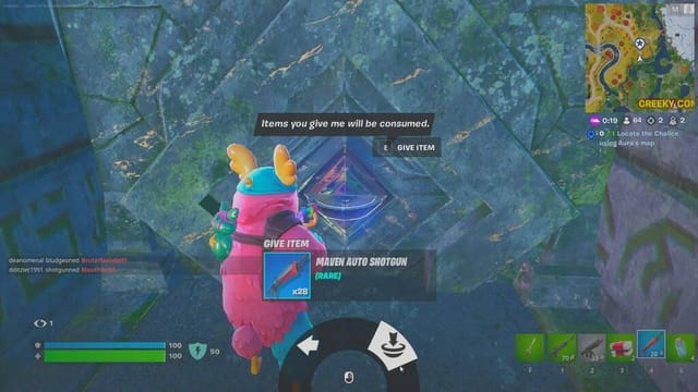 Where to find Chalice in Fortnite Chapter 4 Season 3