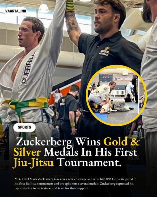 Mark Zuckerberg MMA: How many competitions has the billionaire ...