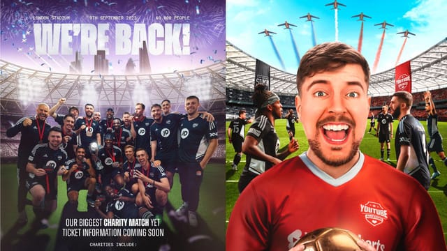 "He's back!": MrBeast will once again join this year's Sidemen Charity ...
