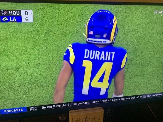 Kevin Durant’s link-up with Aaron Rodgers left fans scrutinizing the duo - “Giving Rodgers the ...