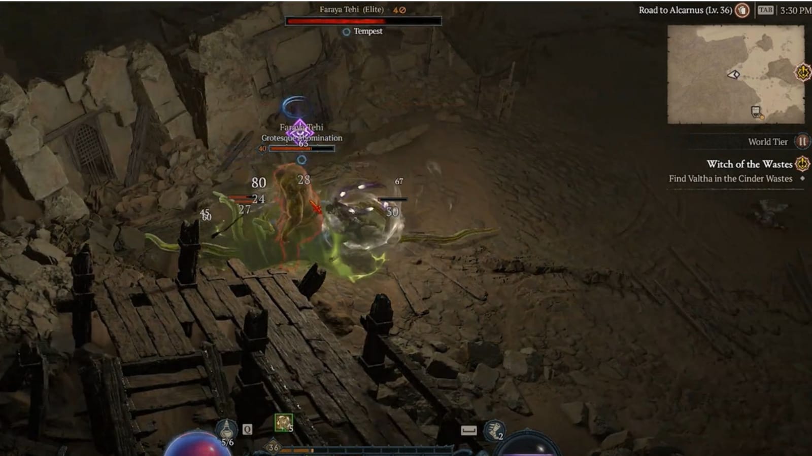 Where to find and defeat Faraya Tehi in Diablo 4