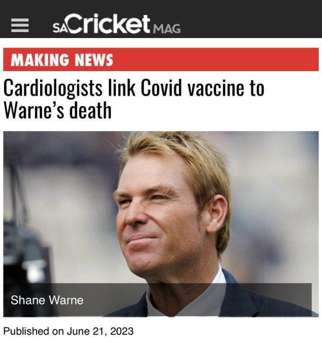 Tristan Tate calls out writer after reports linking cricketer Shane ...