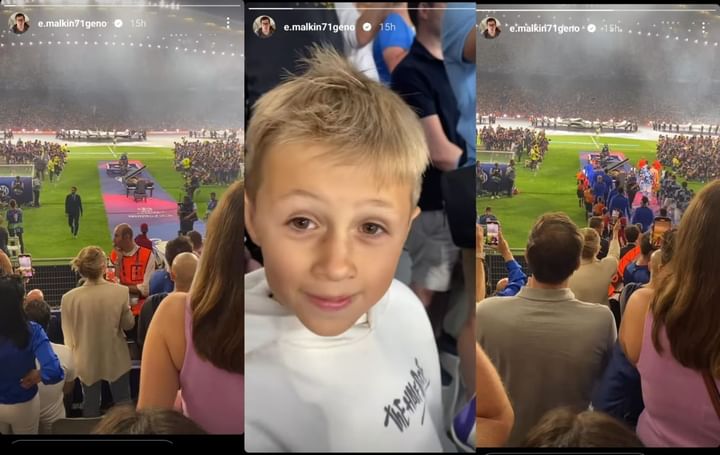 IN PHOTOS: Evgeni Malkin attended UEFA Champions League Final in Istanbul with family