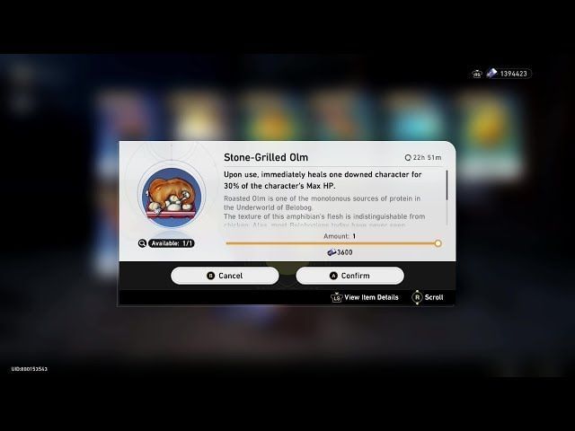 Stone-Grilled Olm location in Honkai Star Rail: How to get, use, and effects