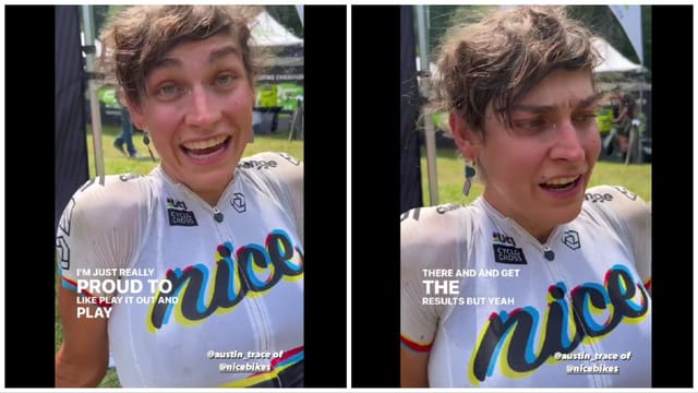 "Glasses up for the patriarchy": Transgender cyclist Austin Killips ...