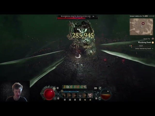Where to find Wandering Death in Diablo 4