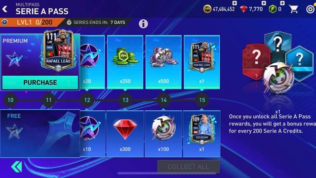 FIFA Mobile Serie A Pass: Rewards, how to get Serie A Credits, and more