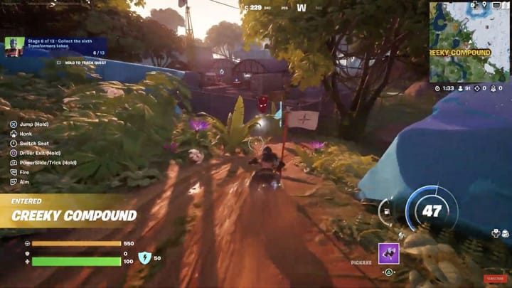 All Transformer token locations in Fortnite Chapter 4 Season 3