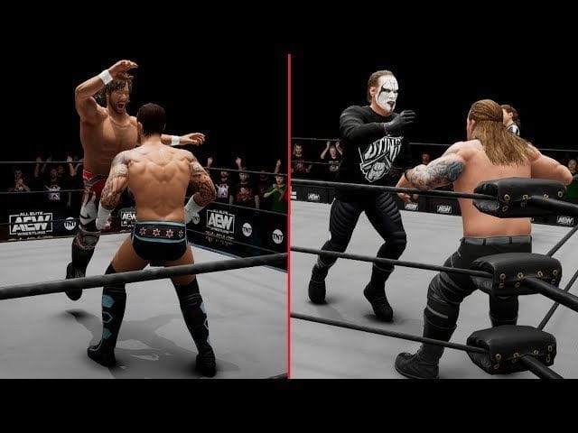 All hidden WWE entrance motions and signature moves in AEW Fight Forever