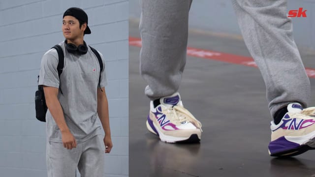In Photos: Shohei Ohtani spotted sporting unreleased kicks following ...