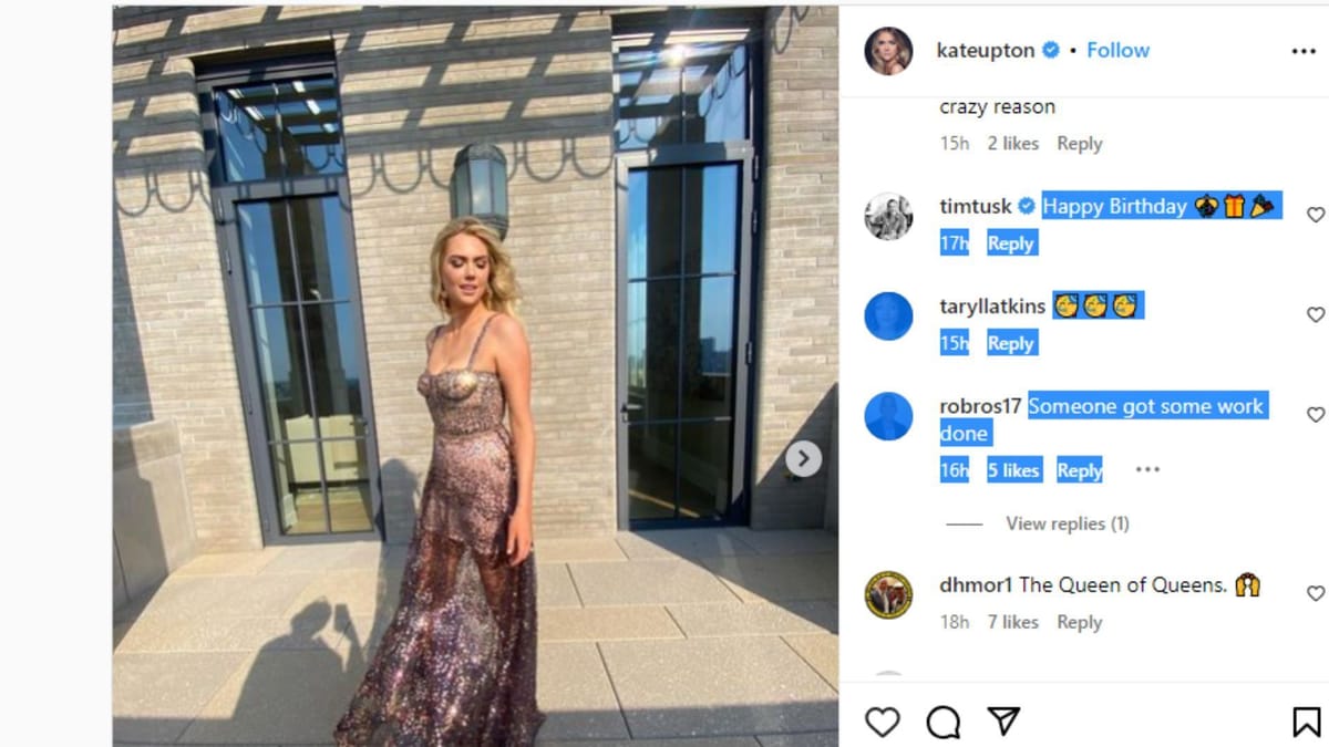 Kate upton: Celebs wish Kate Upton on her 31st Birthday, compliment her ...