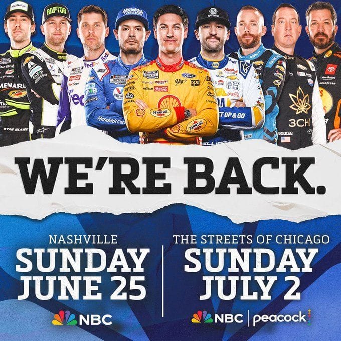 Where to watch NASCAR Cup Series races for the remainder of the season ...