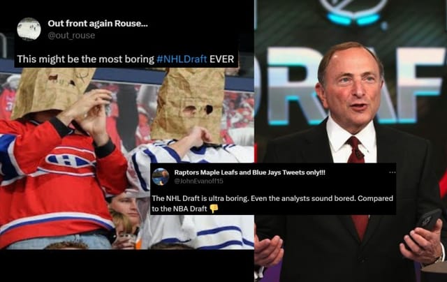 "NHL draft is ultra boring", "This might be the most boring ever": Fans ...