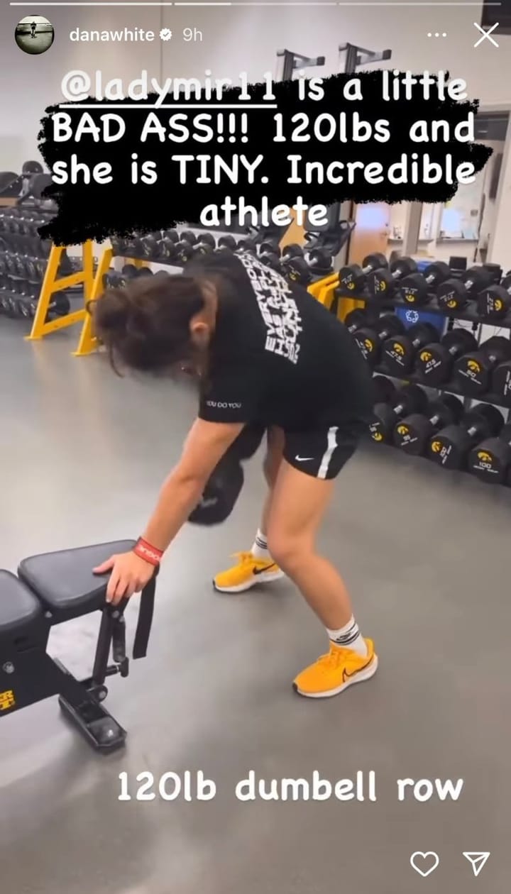 Bella Mir: "She is TINY" - UFC President Dana White wowed by daughter ...