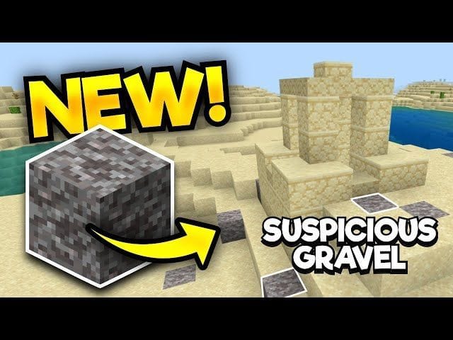Minecraft suspicious sand and gravel guide: Uses, location, loot, and more