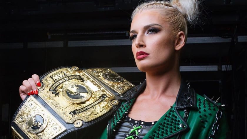 AEW Women's Champion Toni Storm says she will 'slap the t*ts off' major ...