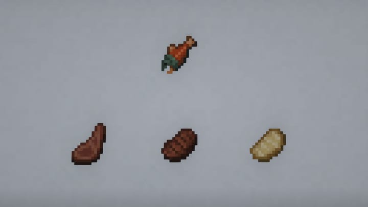Minecraft best food tier list for Tricky Trials update(2024)