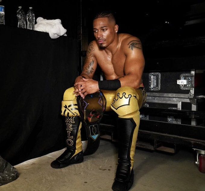 WWE: Photo: Carmelo Hayes pays tribute to legendary athlete after his ...