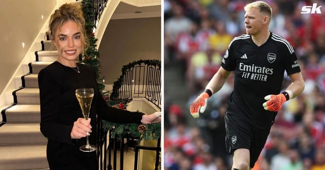“Half of me, half of you” - Arsenal star Aaron Ramsdale and wife ...