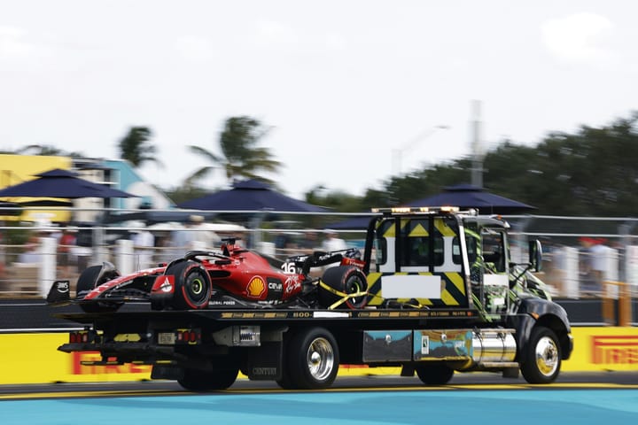 Sergio Perez finds himself in top 3 of F1 2023 crash damage list behind ...