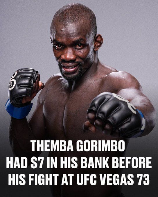 "We are the 7 bucks boys" - African UFC fighter Themba Gorimbo to meet ...