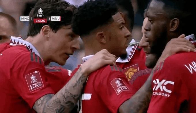 Manchester United star hit in the face by what looks like a lighter ...