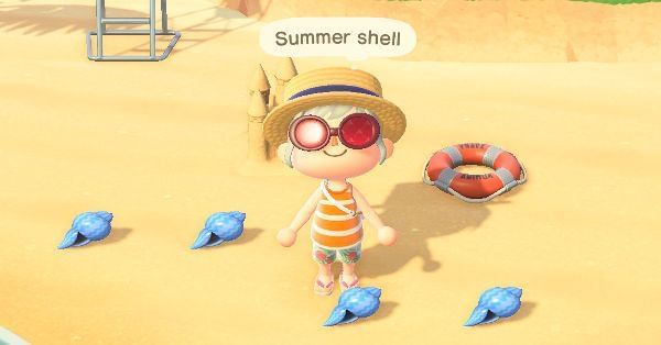Animal Crossing New Horizons Summer Shells: Where to find, seasons, and ...